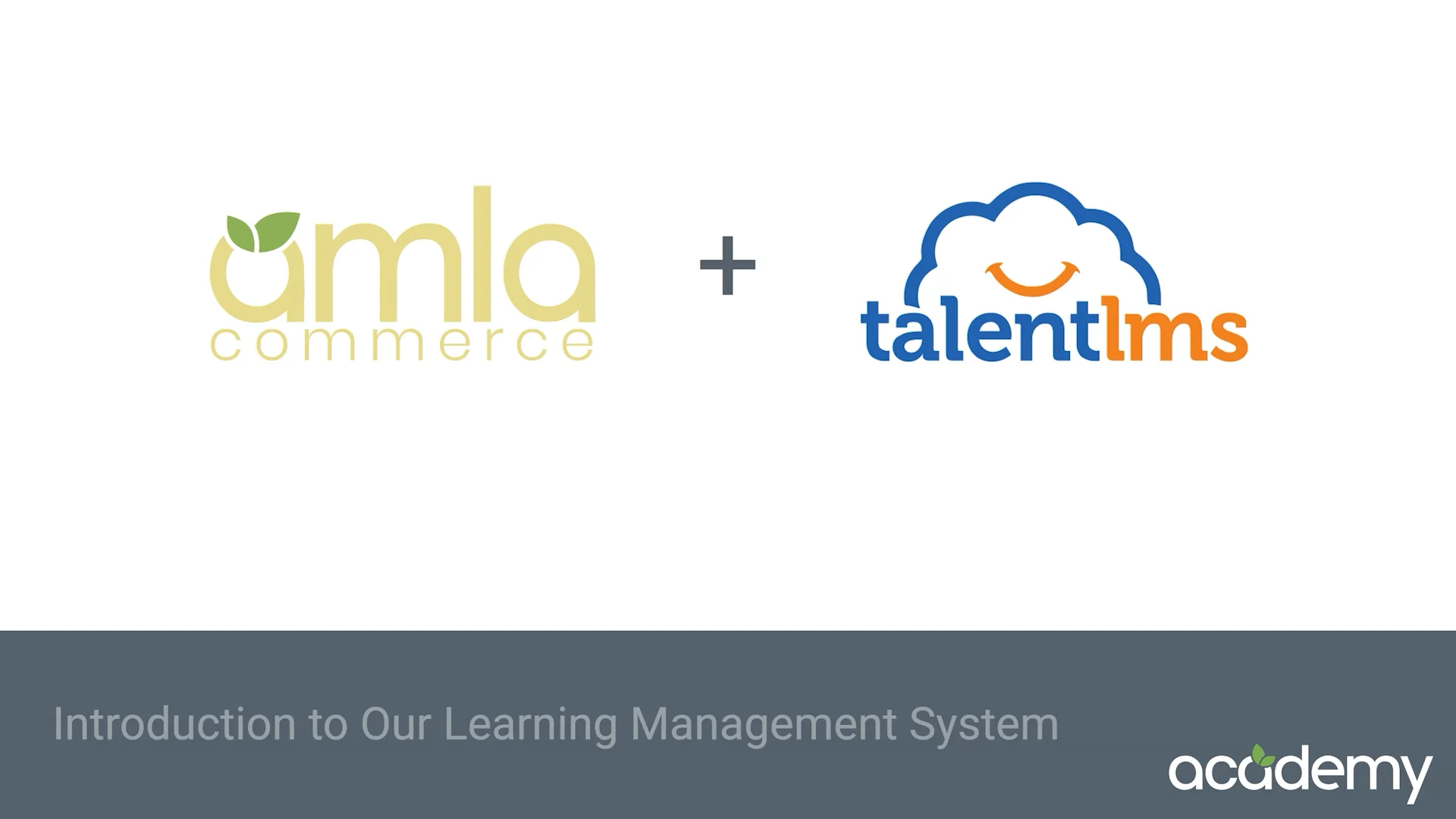 Introduction to the Amla Commerce LMS on Vimeo