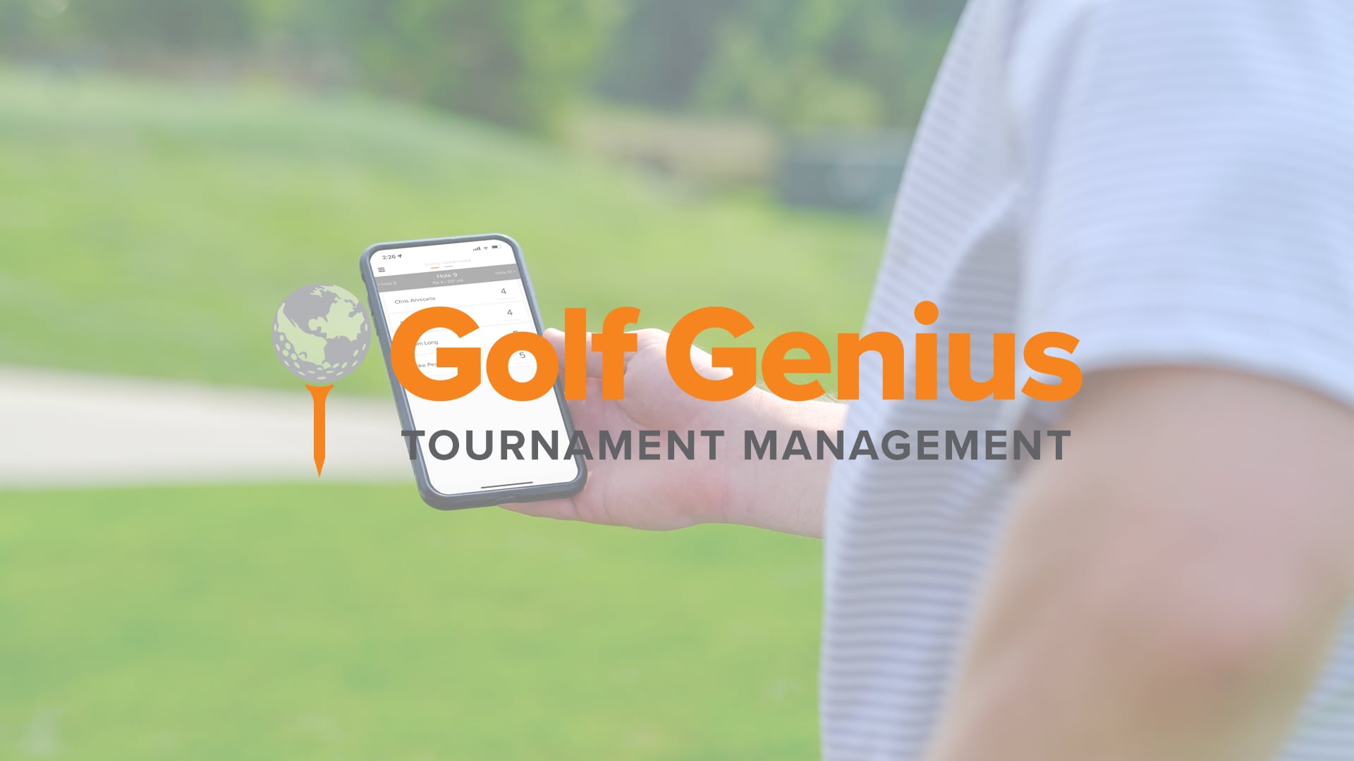 Live Scoring: Player Instructions - Golf Genius TM on Vimeo