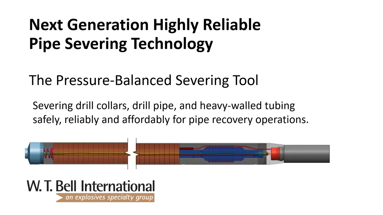 WTBI New Pressure Balanced Severing Tool Intro on Vimeo