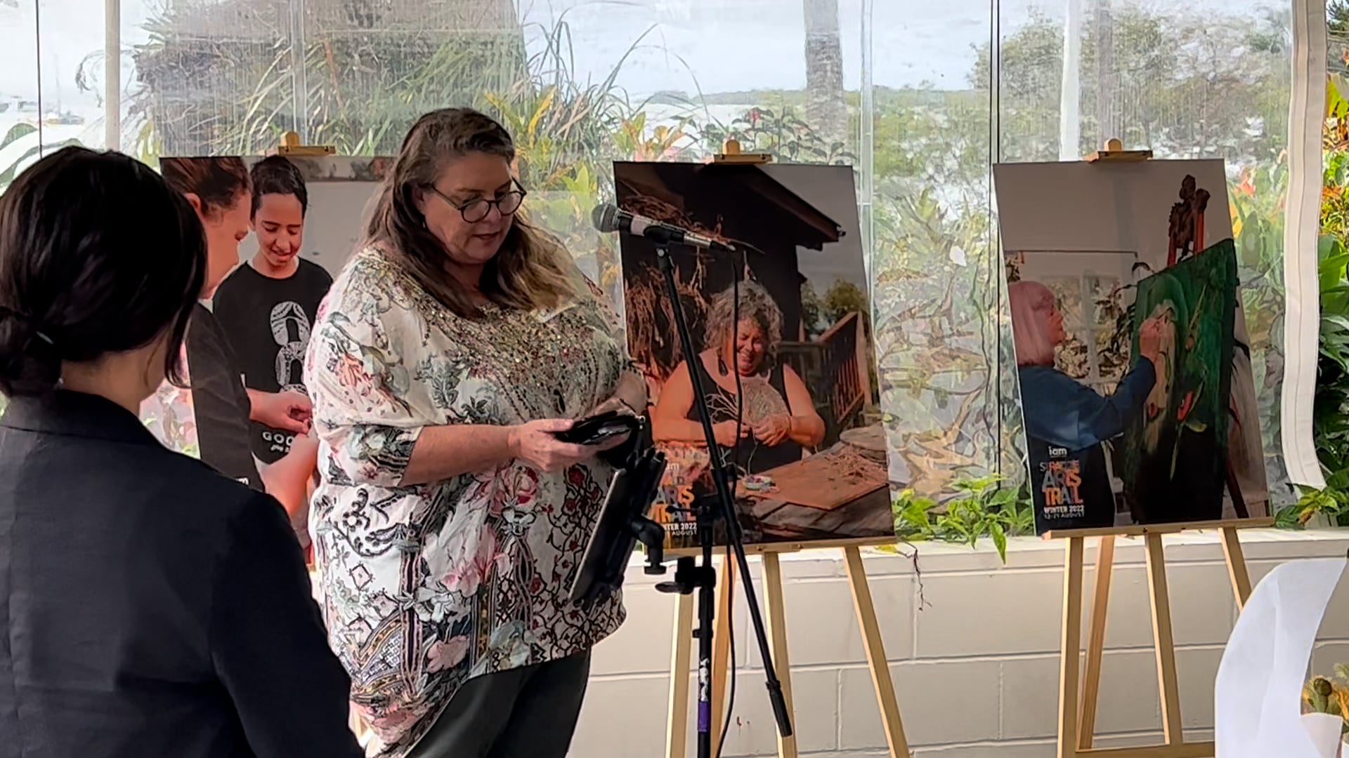 Cath Carroll speaks about the importance of art at iamstraddie launch ...