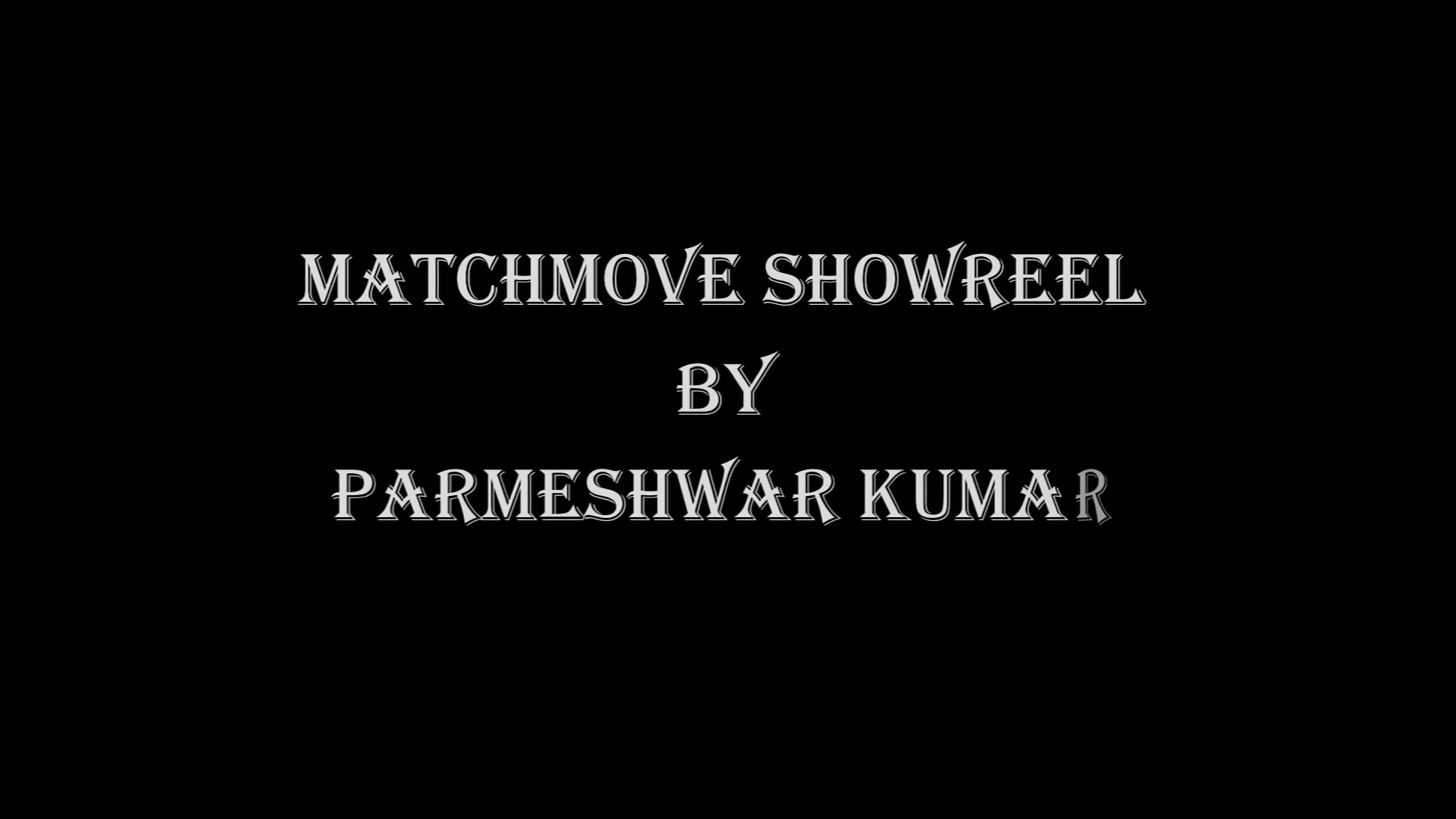 matchmove showreel on Vimeo