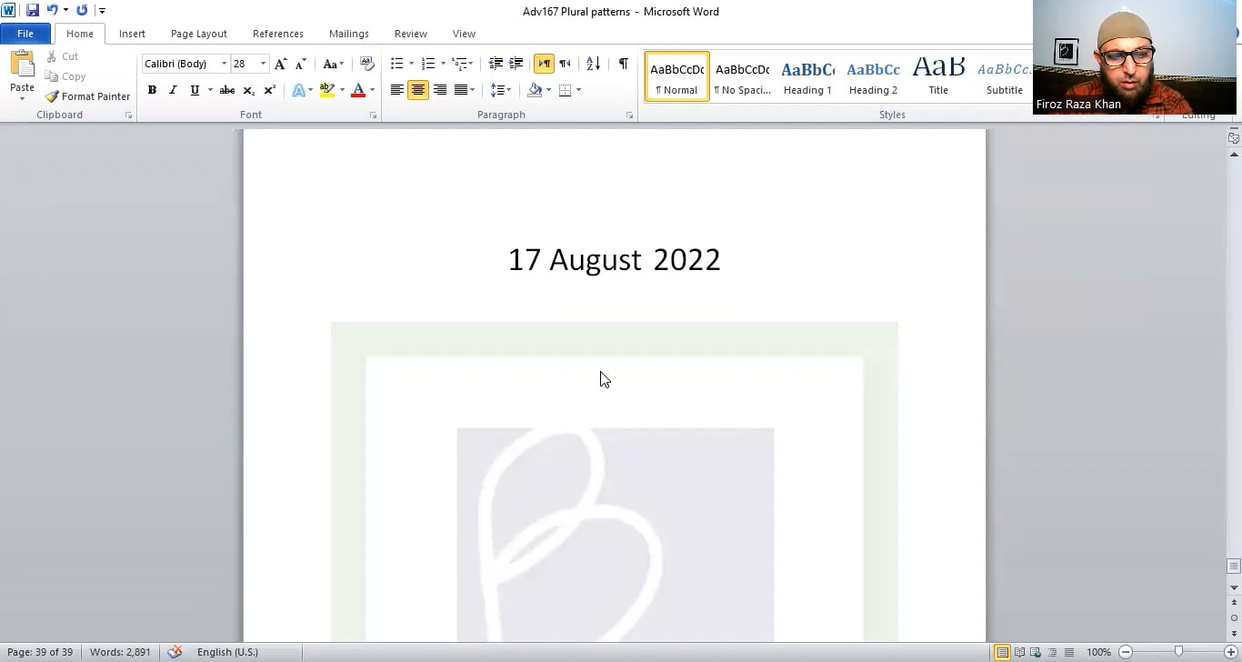 Adv167 Irregular sarf on Vimeo