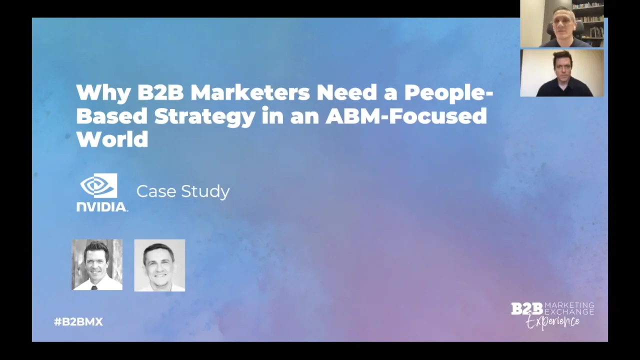 Nvidia Case Study | Why B2B Marketers Need A People-Based Strategy In ...