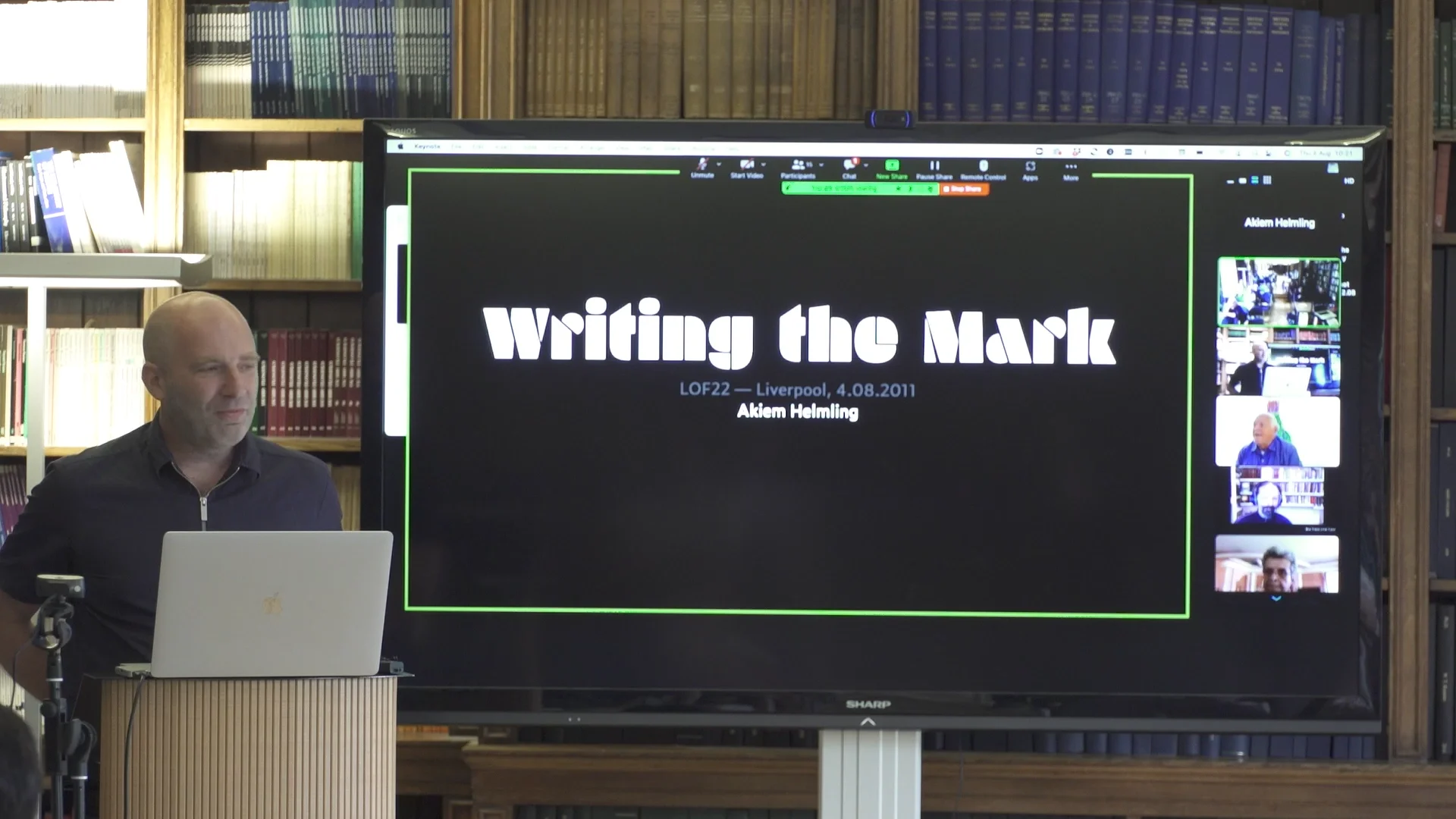 LoF 2022: Writing the Mark — Akiem Helmling on Vimeo