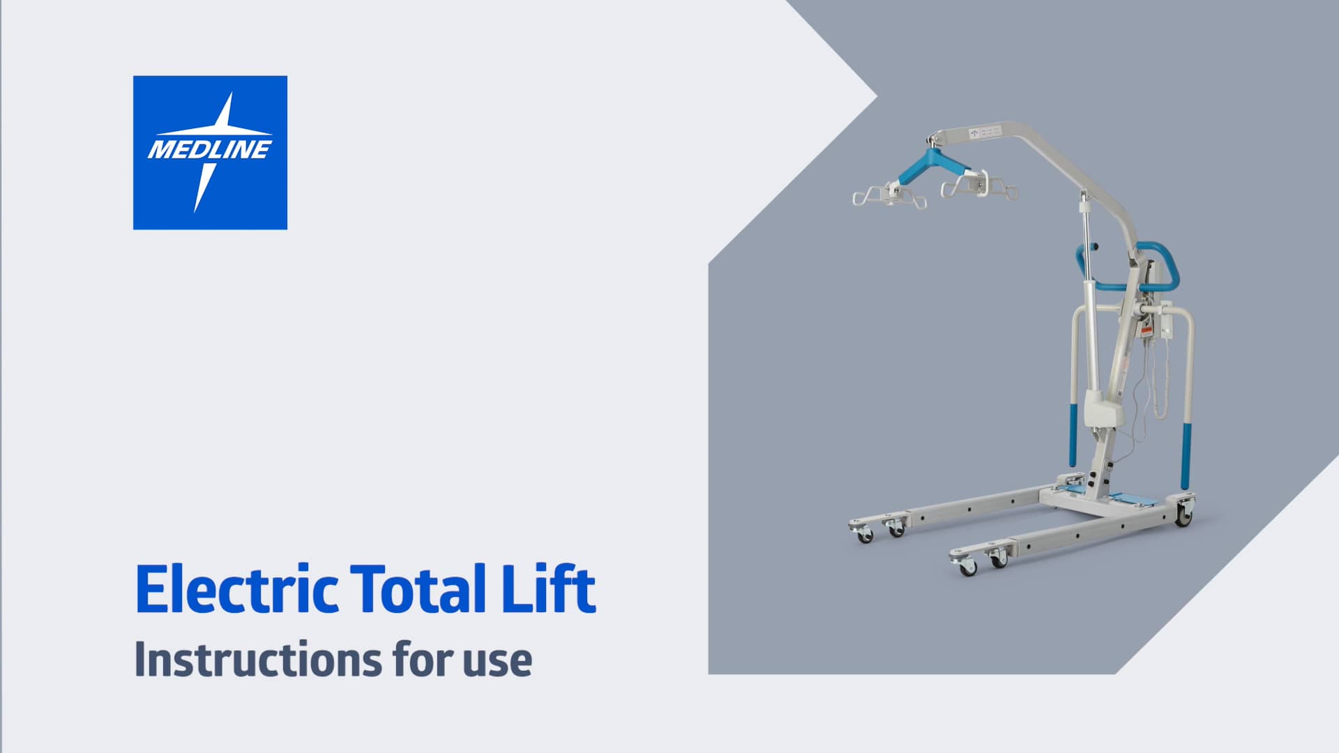 Medline’s Electric Total Lift Instructions for Use on Vimeo