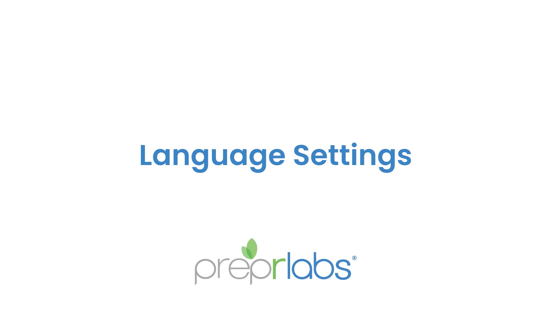 Language Setting (EN) on Vimeo