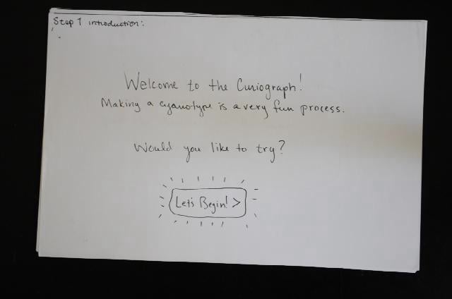 Curiograph paper prototype on Vimeo