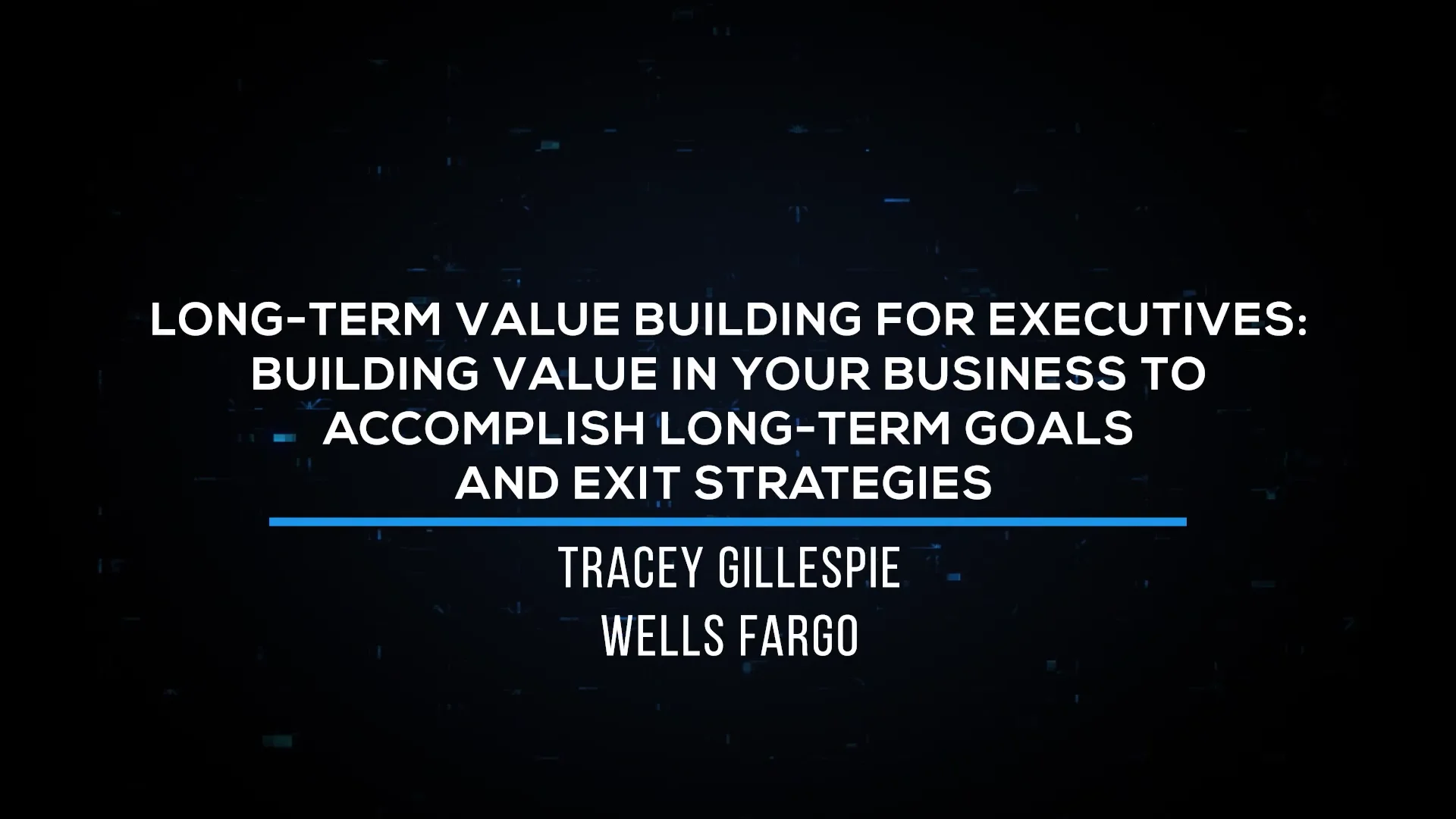 Long-Term Value Building for Executives: Building Value in Your ...