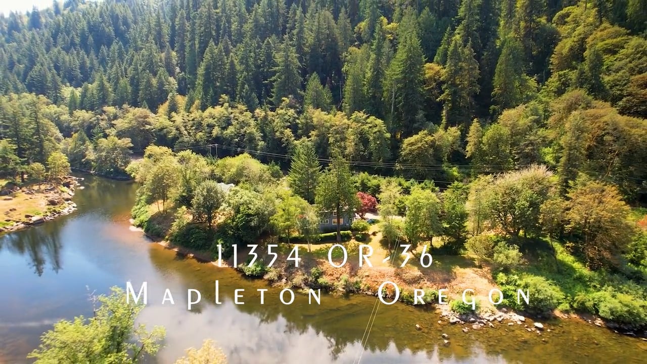 11354 OR-36 Mapleton, Oregon. River Front home for sale! on Vimeo