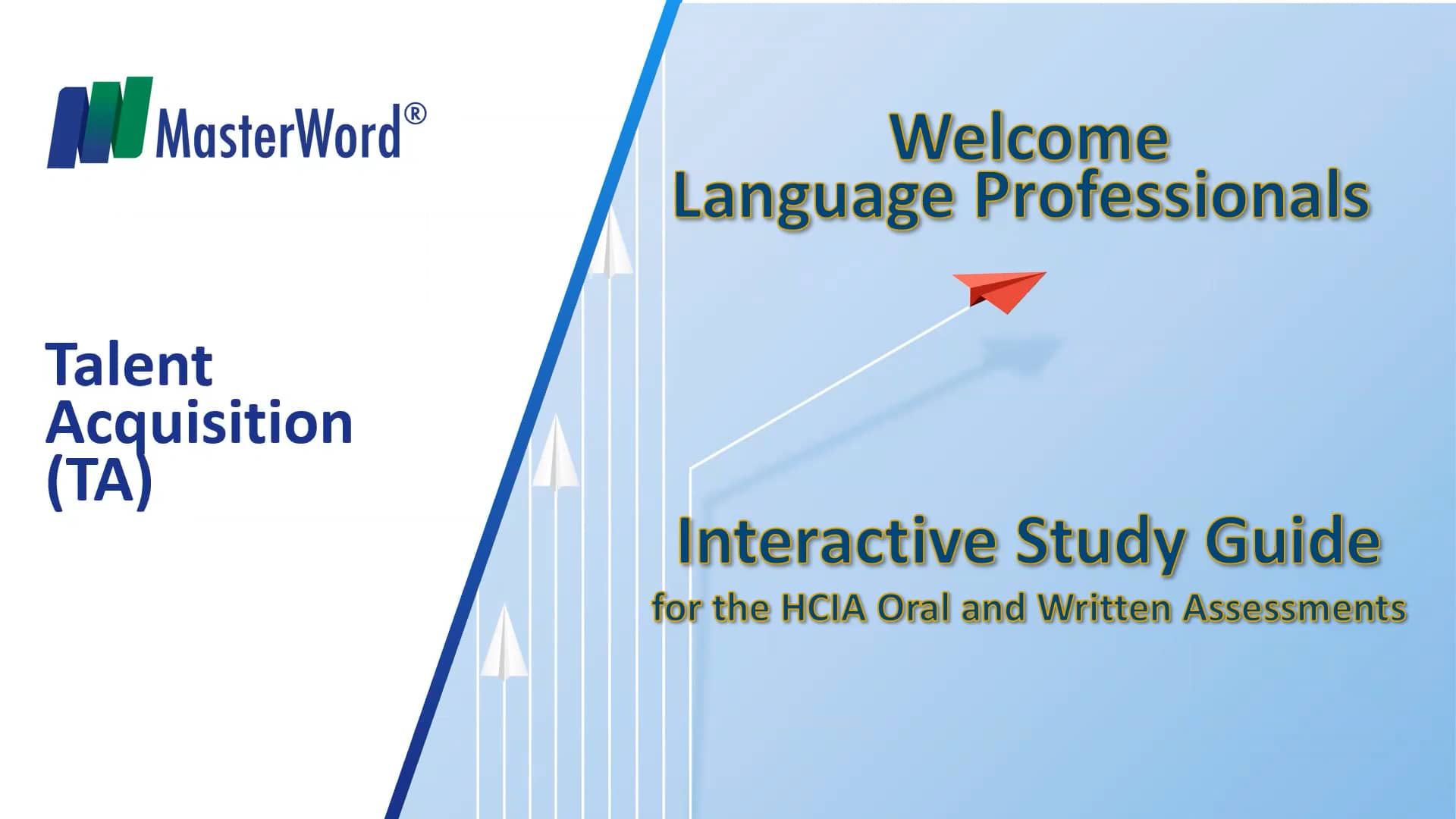 MasterWord Services Interactive Study Guide on Vimeo