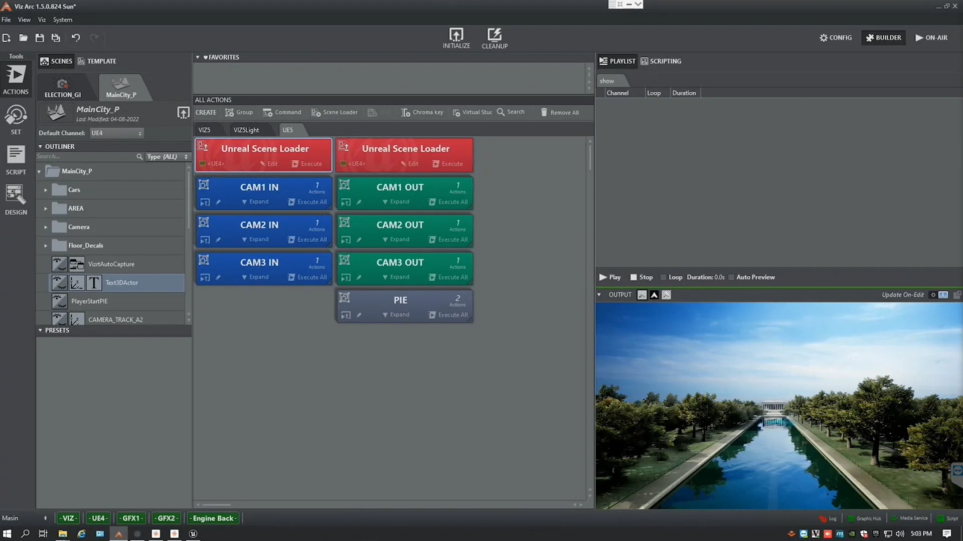 Viz Engine 5 & Unreal Engine 5 Demo on Vimeo