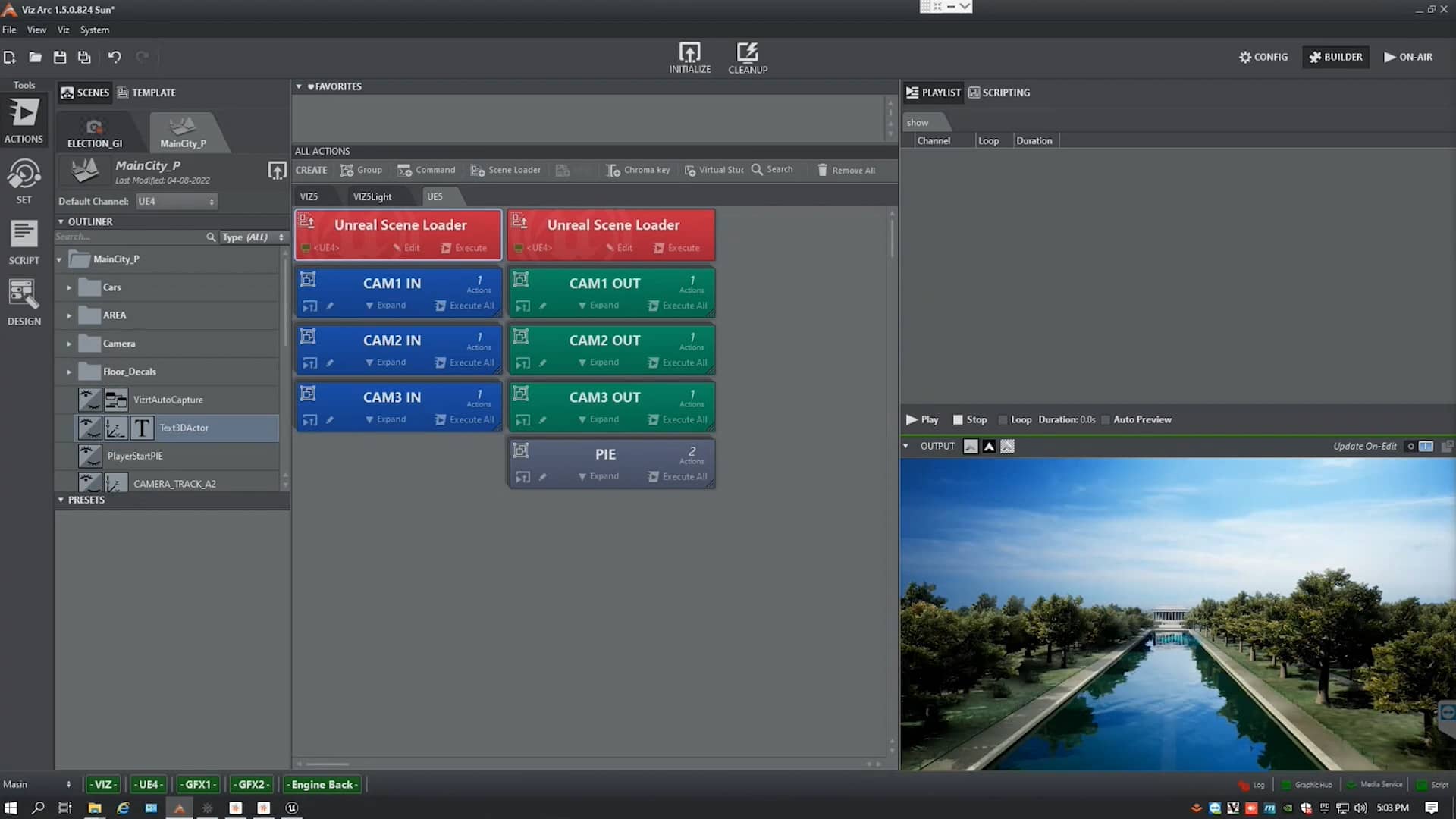 Viz Engine 5 & Unreal Engine 5 Demo on Vimeo