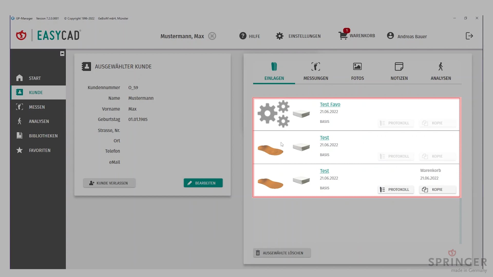 EASYCAD > Kundenübersicht Einlagen on Vimeo