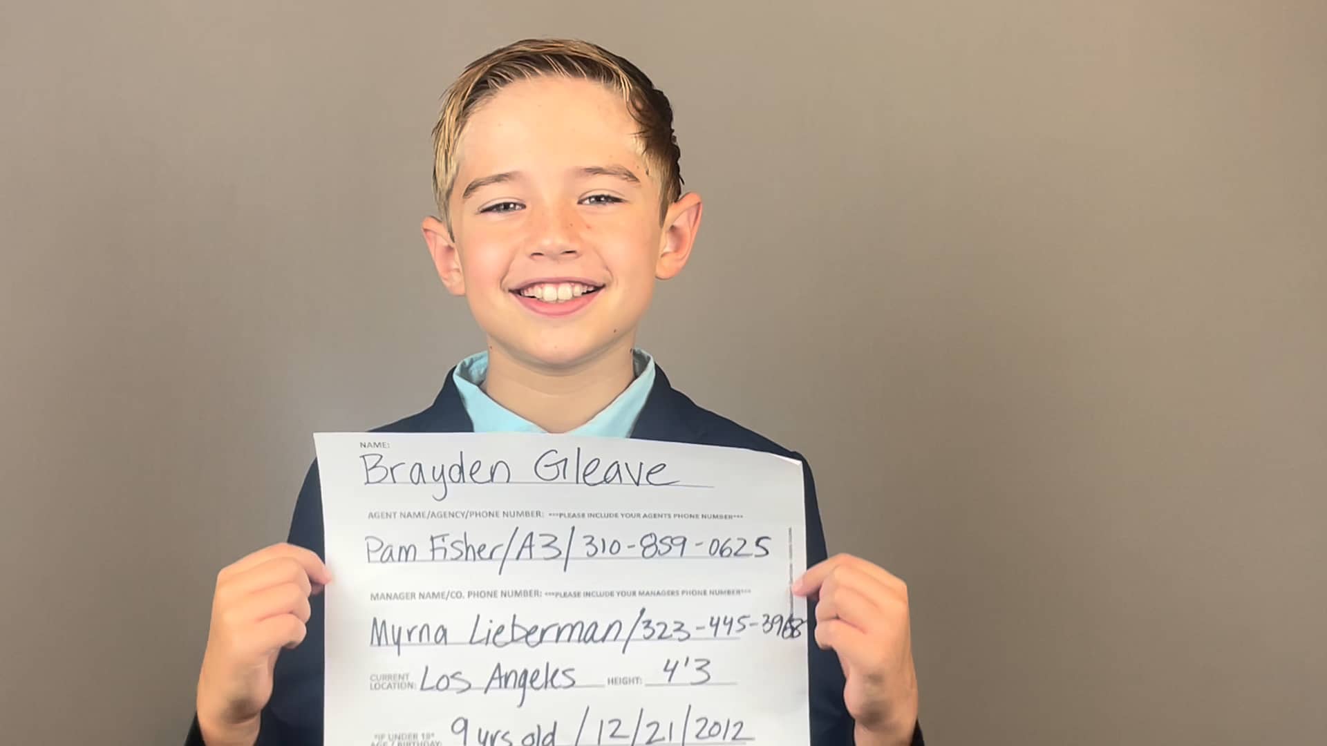 Brayden Gleave, Slate on Vimeo