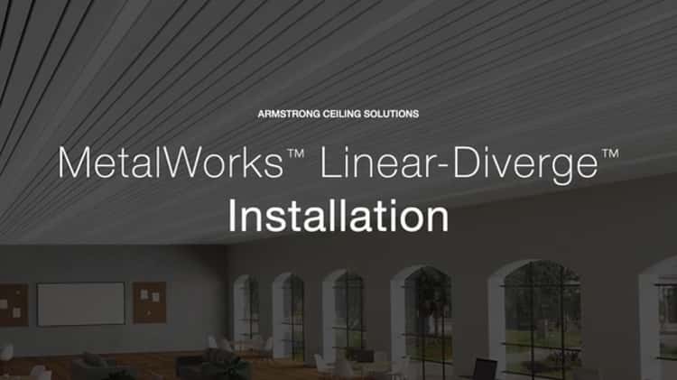 Armstrong Ceilings Metalworks Linear | Shelly Lighting