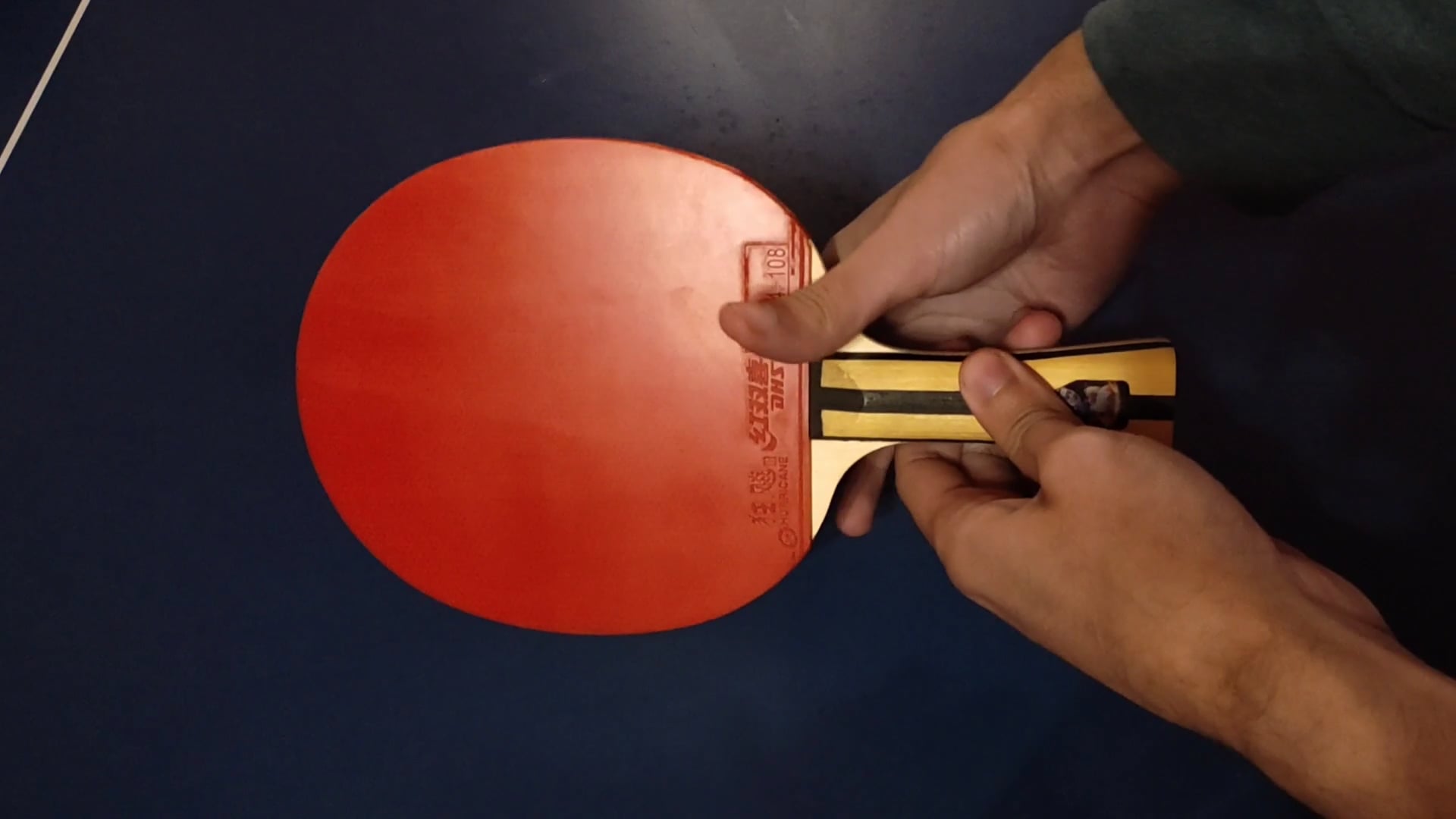 Shakehand Grip - How to grab a Table Tennis Racket on Vimeo