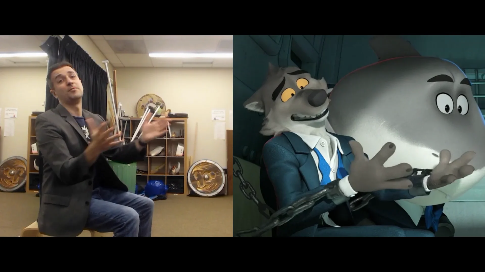 David Badgerow - "The Bad Guys" Reference Comparison Reel