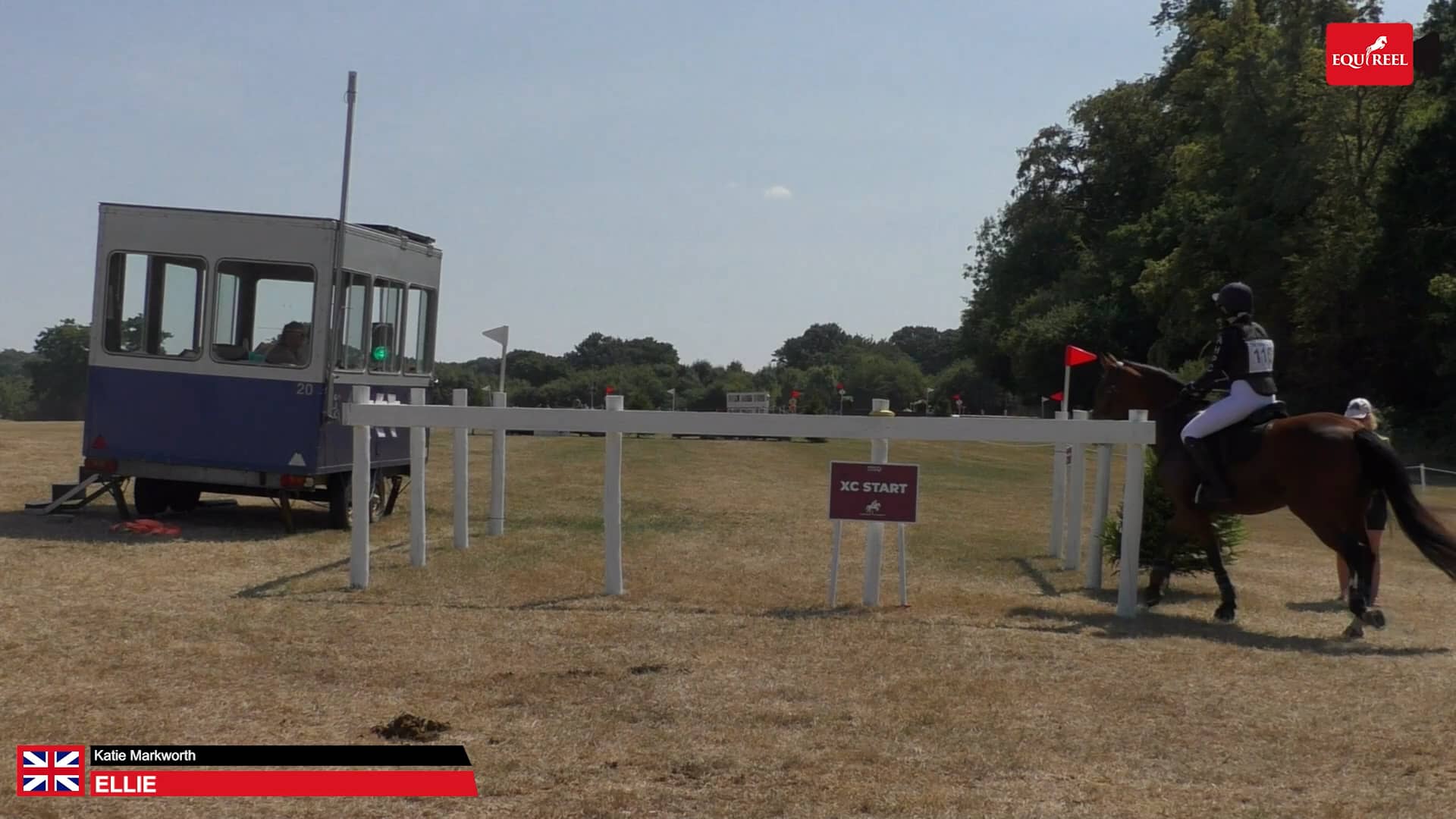 EQUIREEL 116 Katie Markworth & ELLIE at THE PONY CLUB TETRATHLON ...