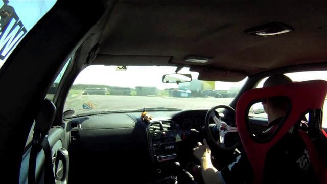 DWYB Santa Pod - Cole Pemberton In Car Footage. on Vimeo