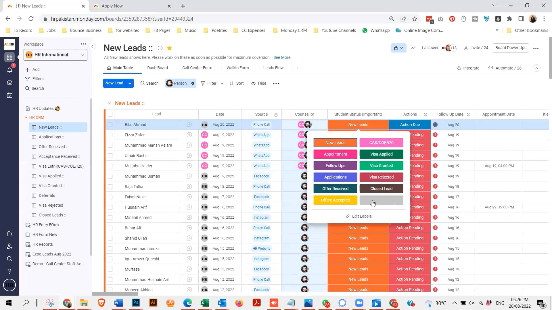 CRM Lead Management System :: on Vimeo