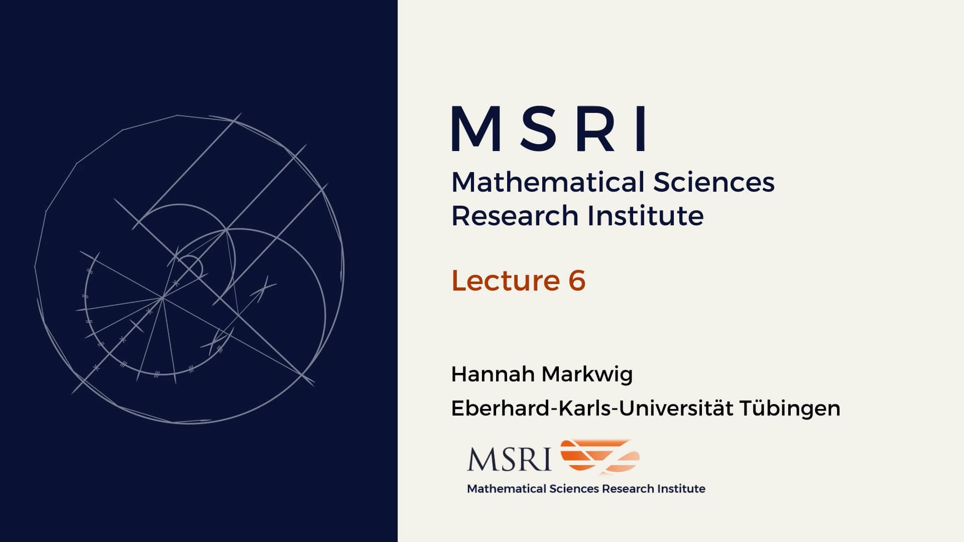 Lecture 6 Hannah Markwig.mp4 on Vimeo