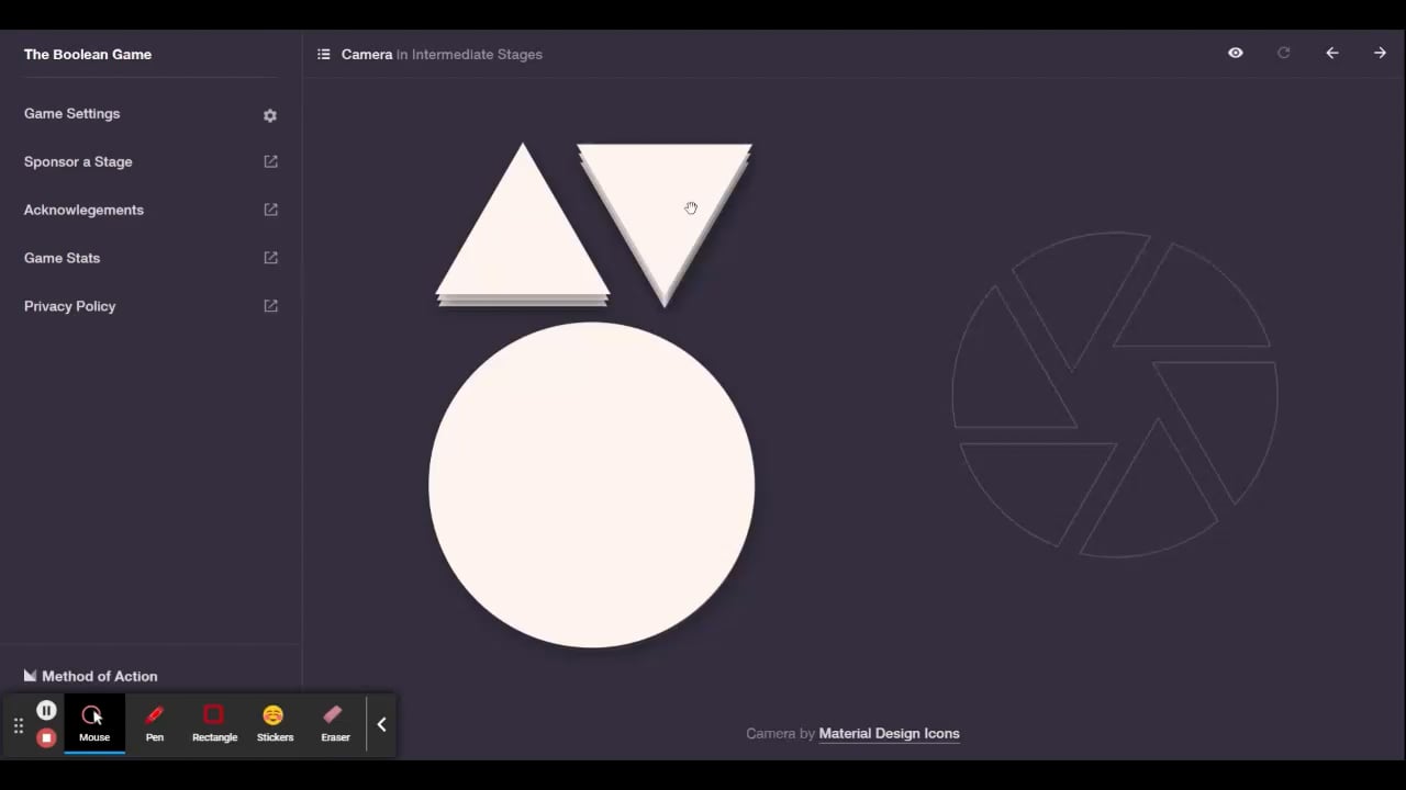 Boolean Game - Intermediate Levels on Vimeo