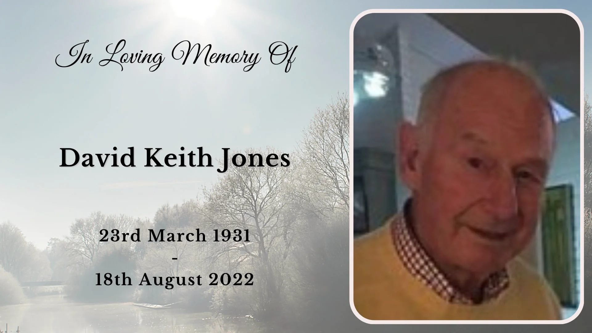 David Keith Jones on Vimeo