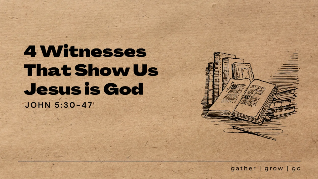 4 Witnesses that Show Us Jesus is God on Vimeo