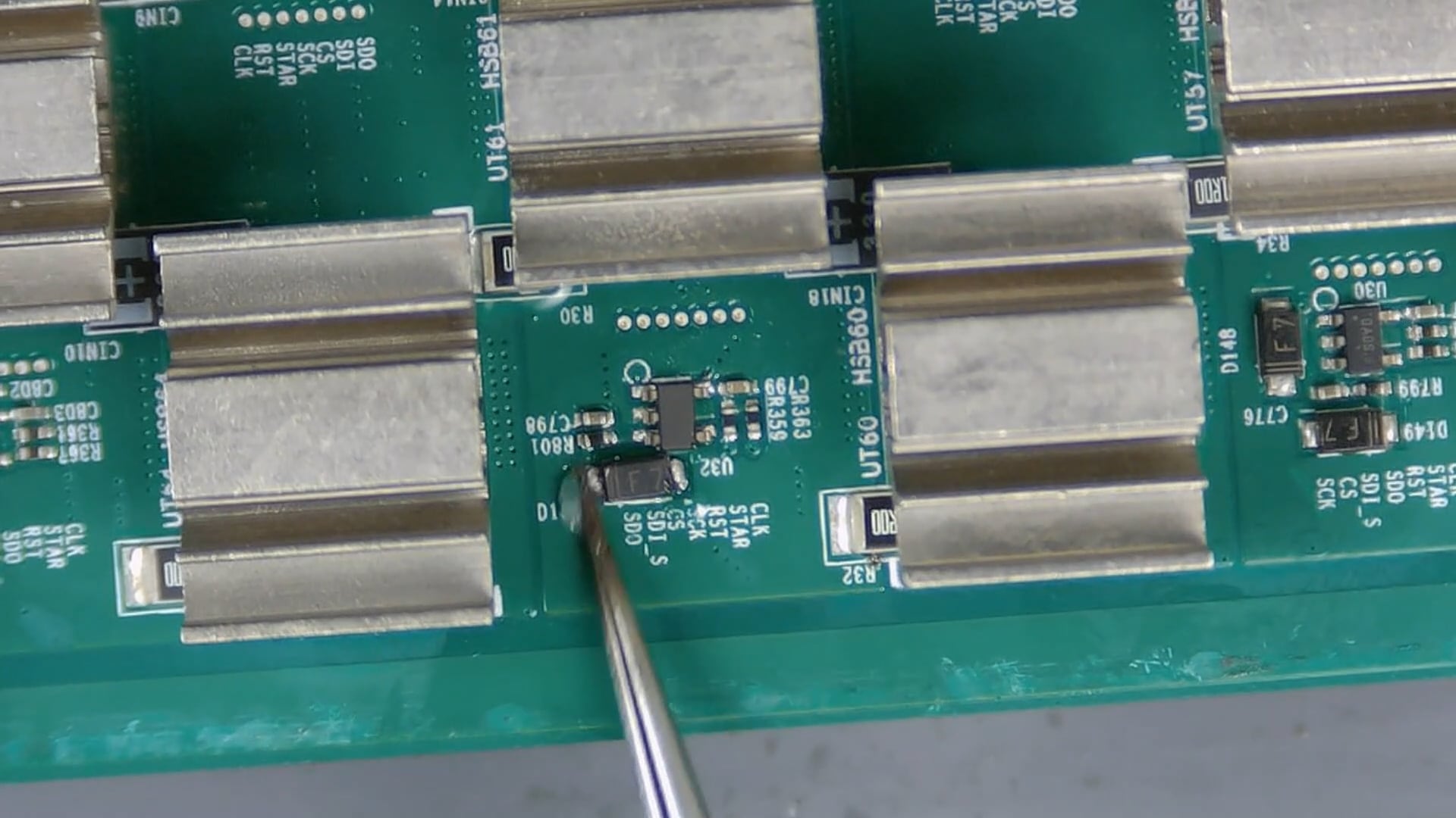 Innosilicon T2 Repair: Replacing the D152 Diode on the Hash Board on Vimeo