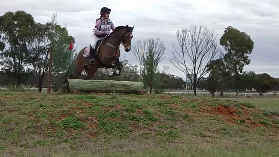 Zoe Stockton riding DONTCALLMEBILLYRAY 293 EvA50 Wagga Wagga Horse ...