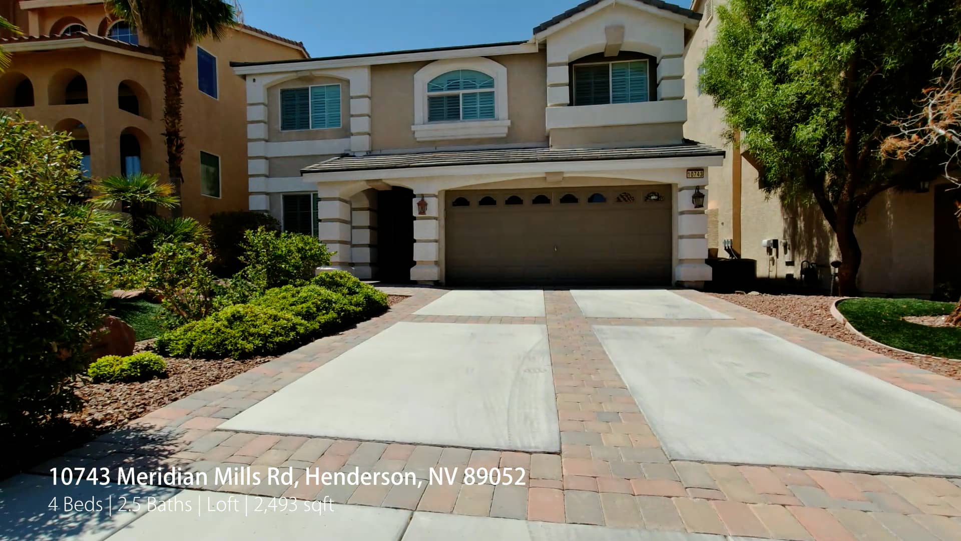 10743 Meridian Mills Rd, Henderson, NV 89052 on Vimeo