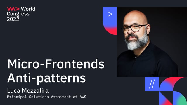 Luca Mezzalira - Micro-frontends anti-patterns Luca Mezzalira - Micro-frontends anti-patterns