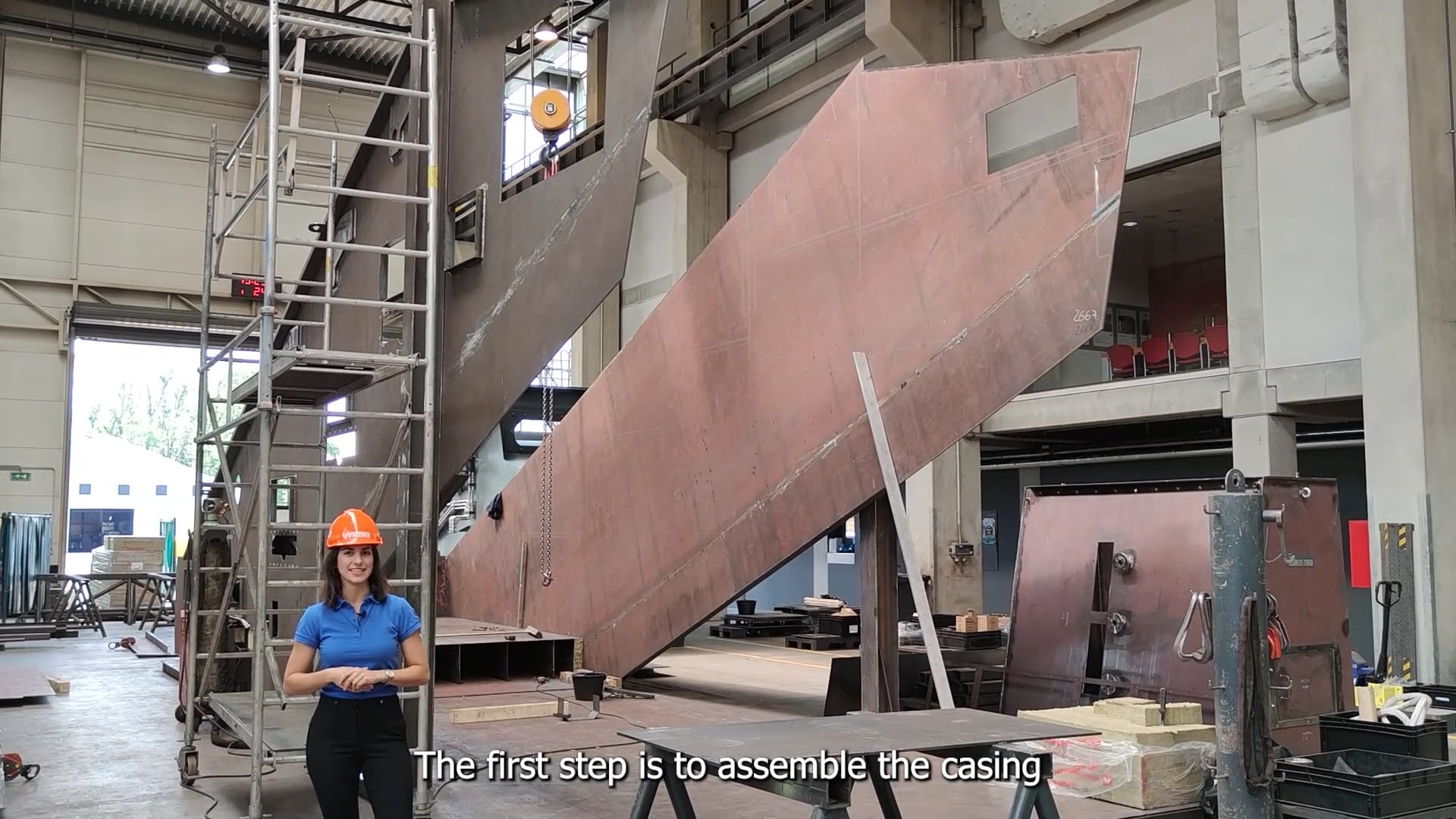 Manufacturing the Vyncke step grate on Vimeo