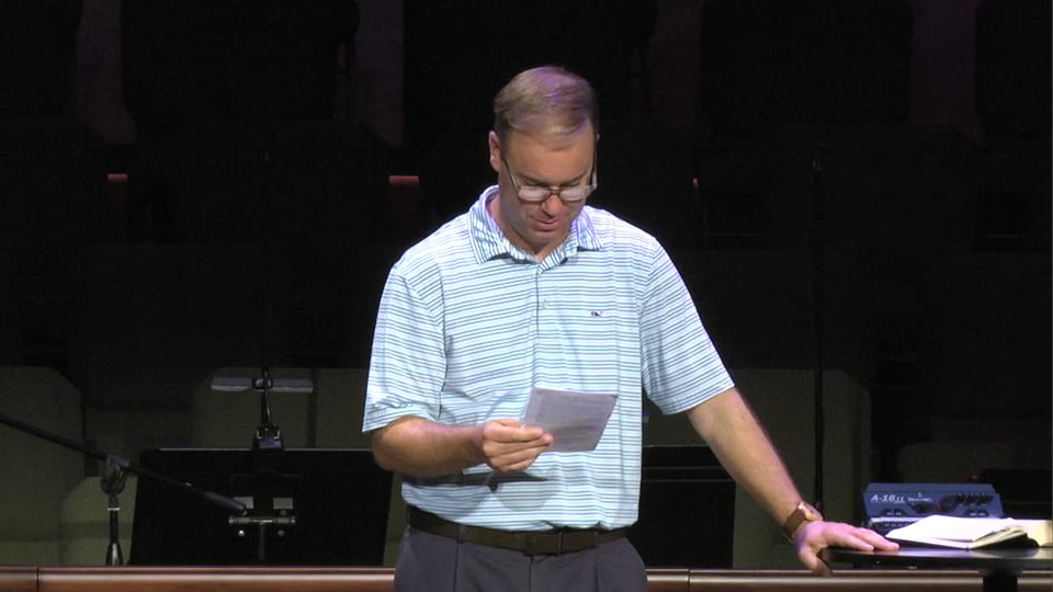 August 21, 2022 - Sermon Only - FBC Palmetto on Vimeo