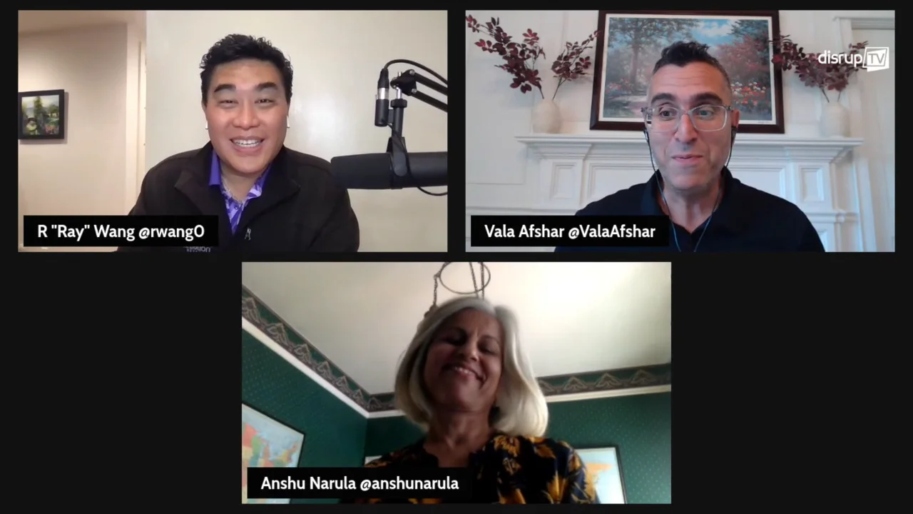 DisrupTV Episode 290 Featuring Anshu Narula - Hosted by R "Ray" Wang ...