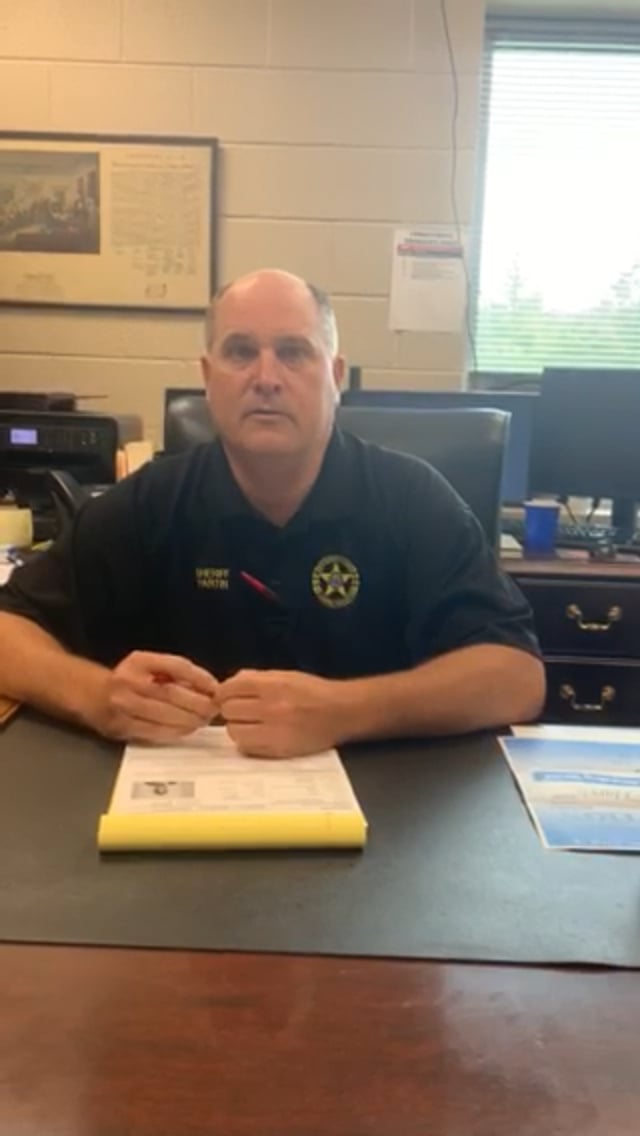 Sheriff Chad Partin addresses threat made toward Coffee Co. Schools ... Sheriff Chad Partin addresses threat made toward Coffee Co. Schools ...