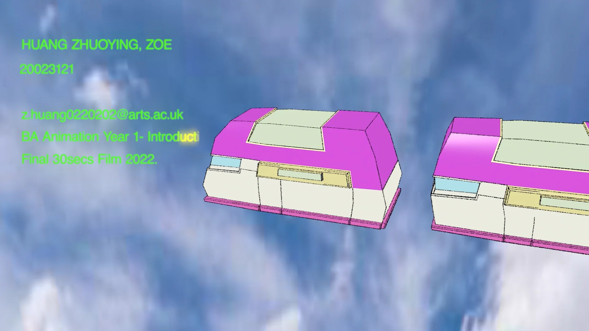 ZOE HUANG_Intro to Anim 2022 Final Submission on Vimeo