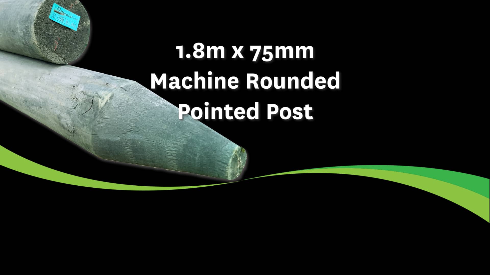 Permapine 75mm machine rounded post on Vimeo