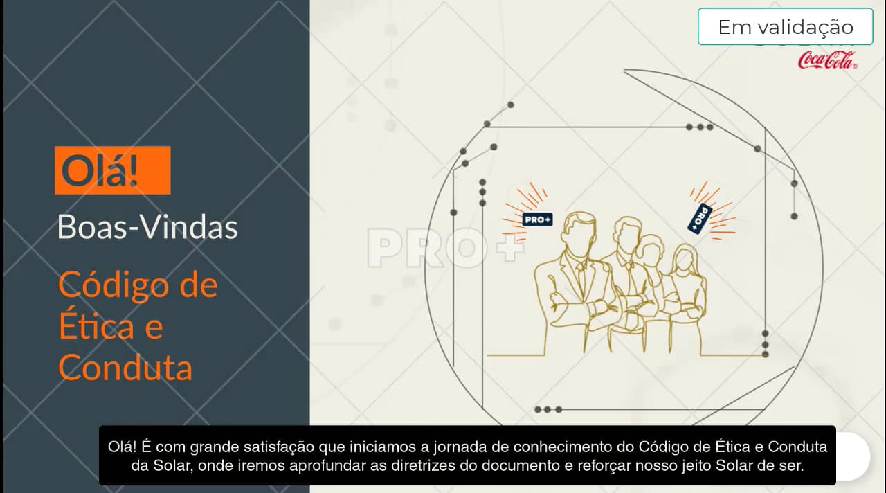 Introdução Código de Ética e Conduta on Vimeo