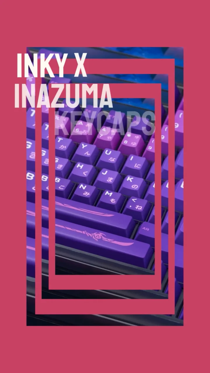 iNKY x Domikey Inazuma keycaps on Vimeo