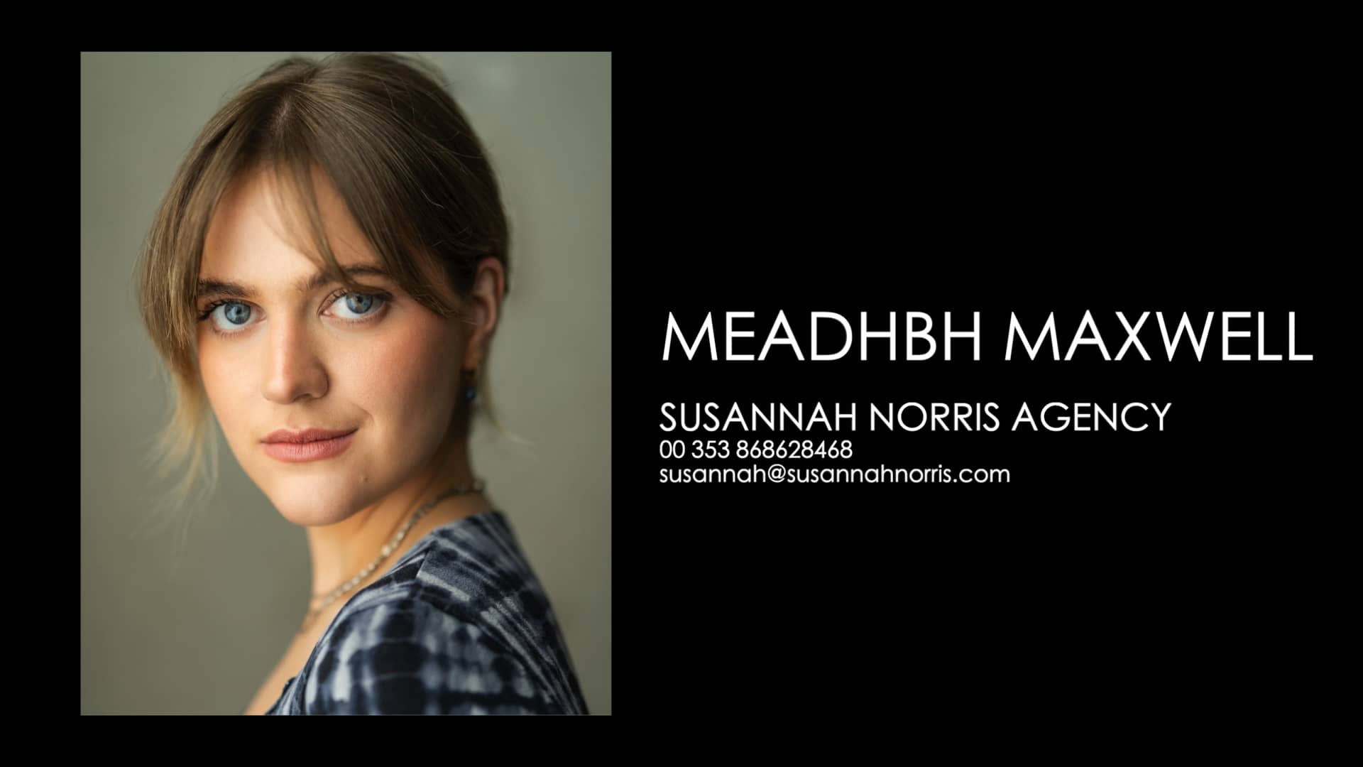 Meadhbh Maxwell Showreel 2022 on Vimeo