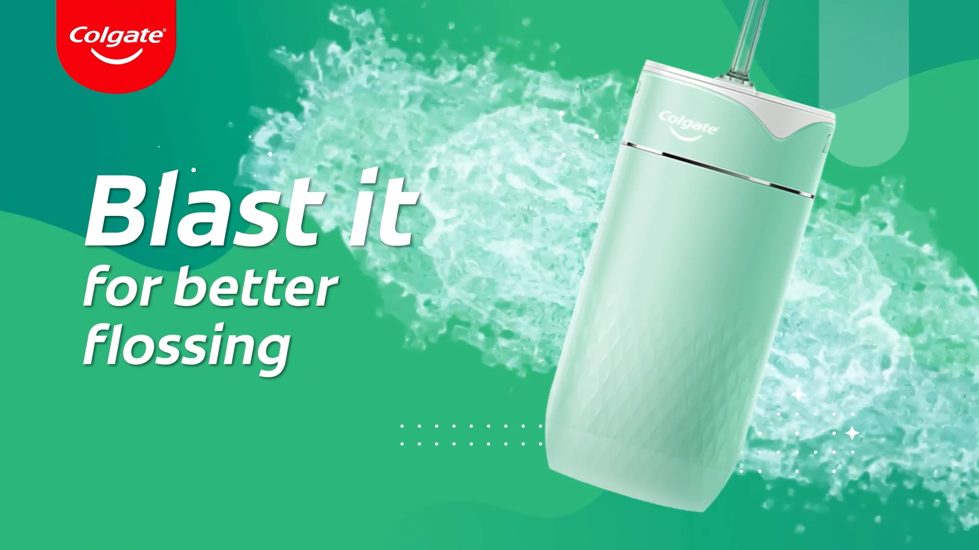 Colgate water flosser advertising on Vimeo