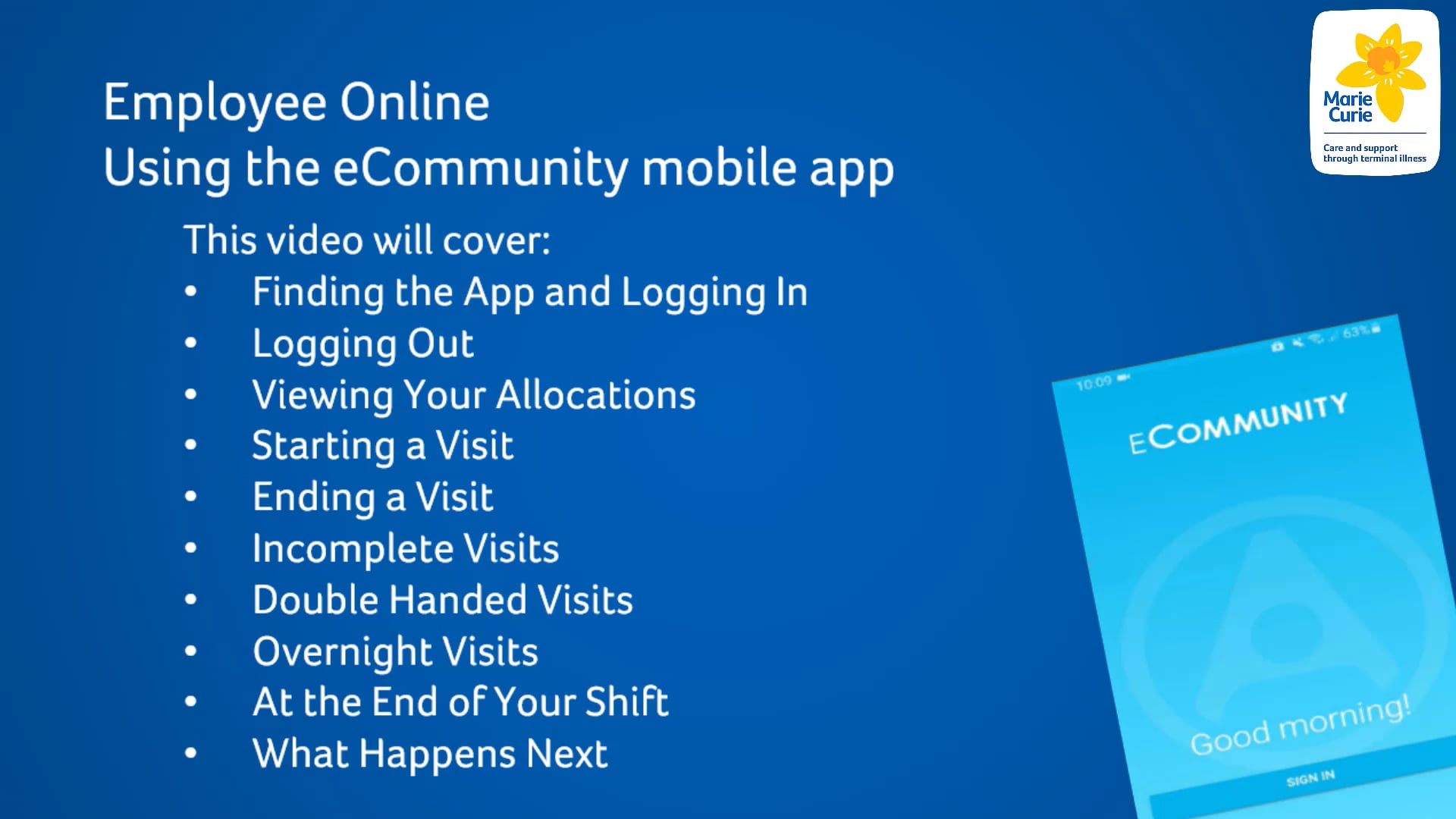 eCommunity Mobile App Training Video v3.mp4 on Vimeo