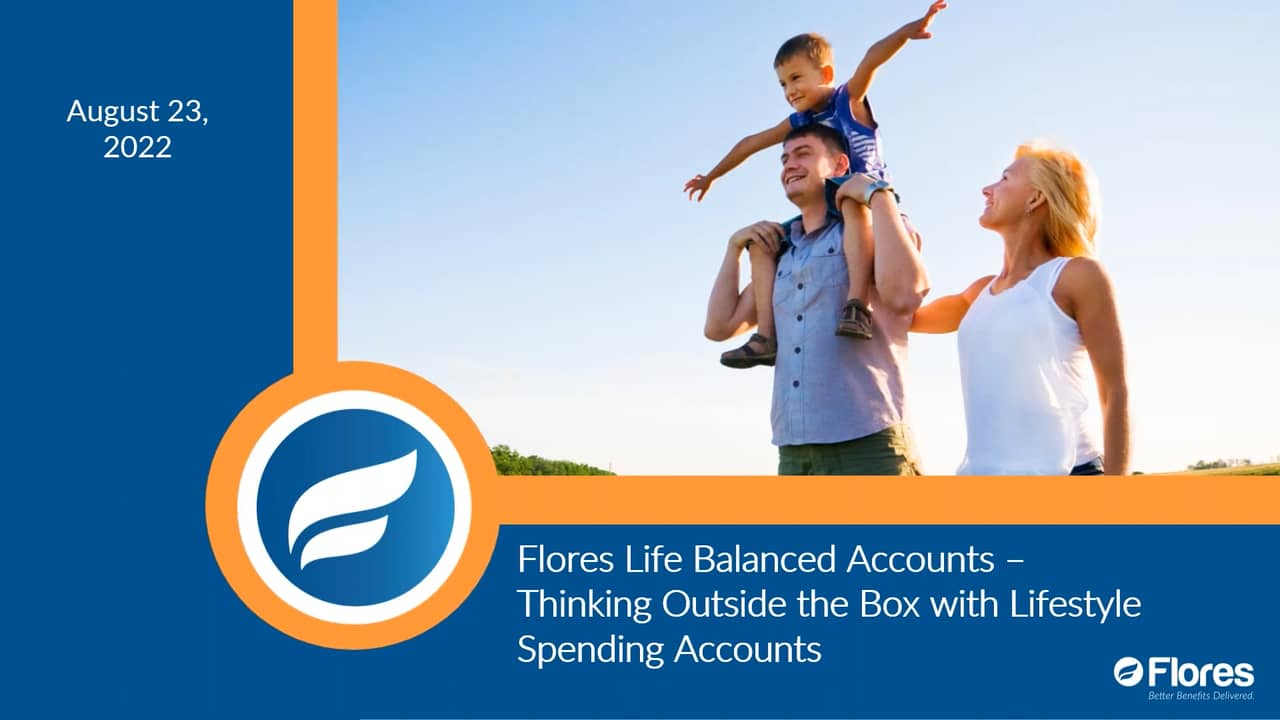 Flores Life Balanced Accounts – Thinking Outside the Box with Lifestyle ...