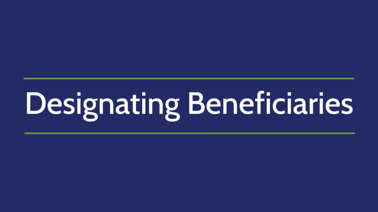 Designating Beneficiaries on Vimeo