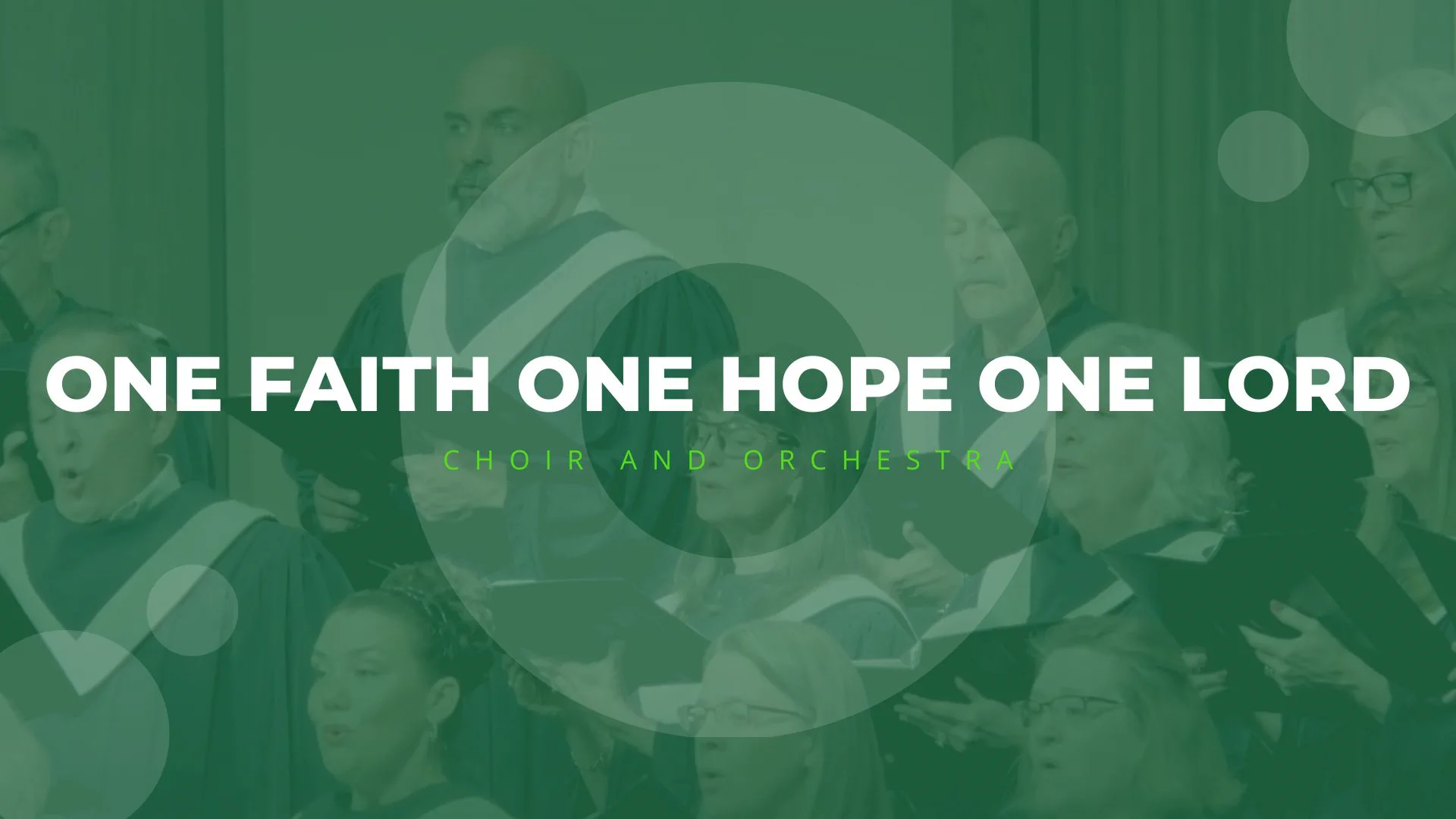 Special Music | "One Faith, One Hope, One Lord" | August 07, 2022 on Vimeo