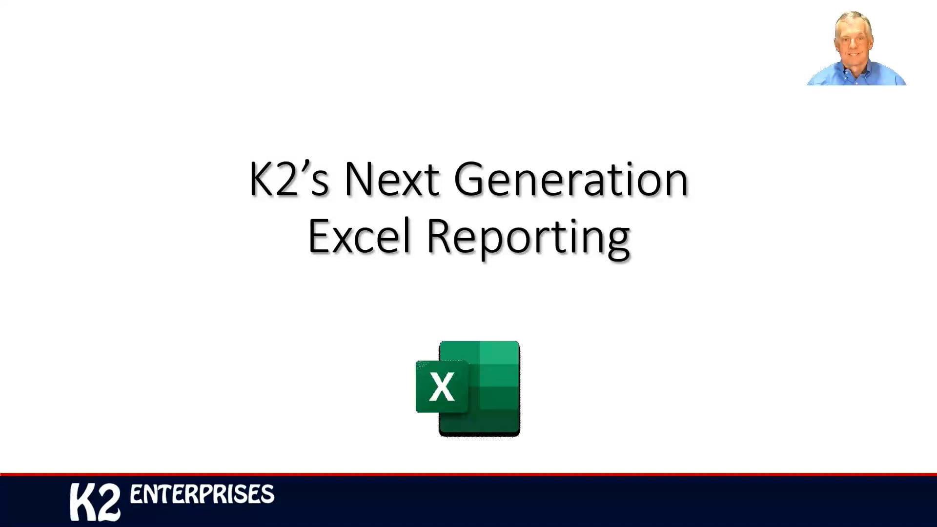 K2's Next Generation Excel Reporting on Vimeo
