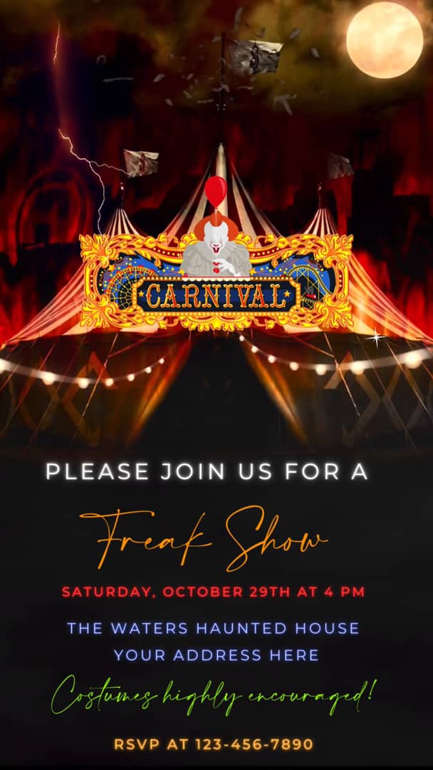 Halloween Carnival Invitation on Vimeo
