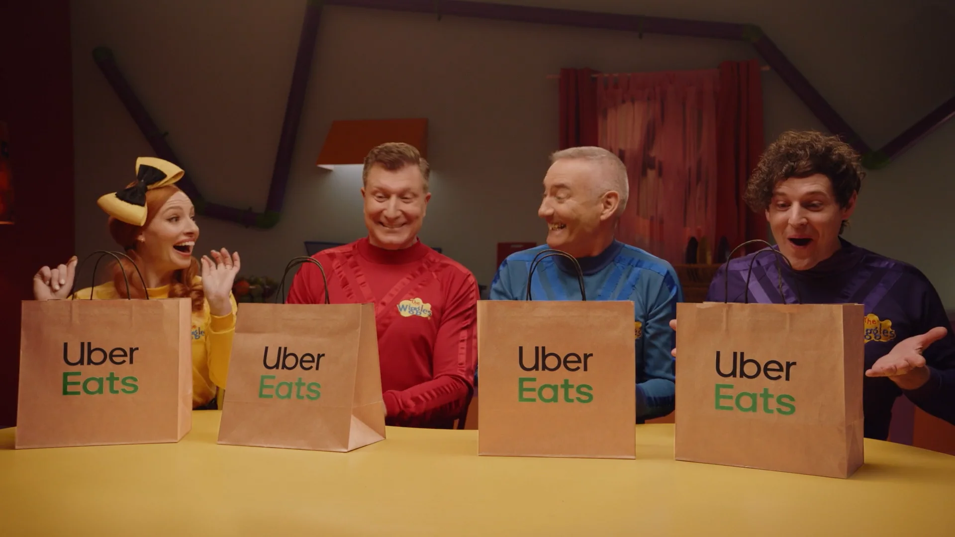 Uber Eats - The Grey Wiggle 'Simon says'