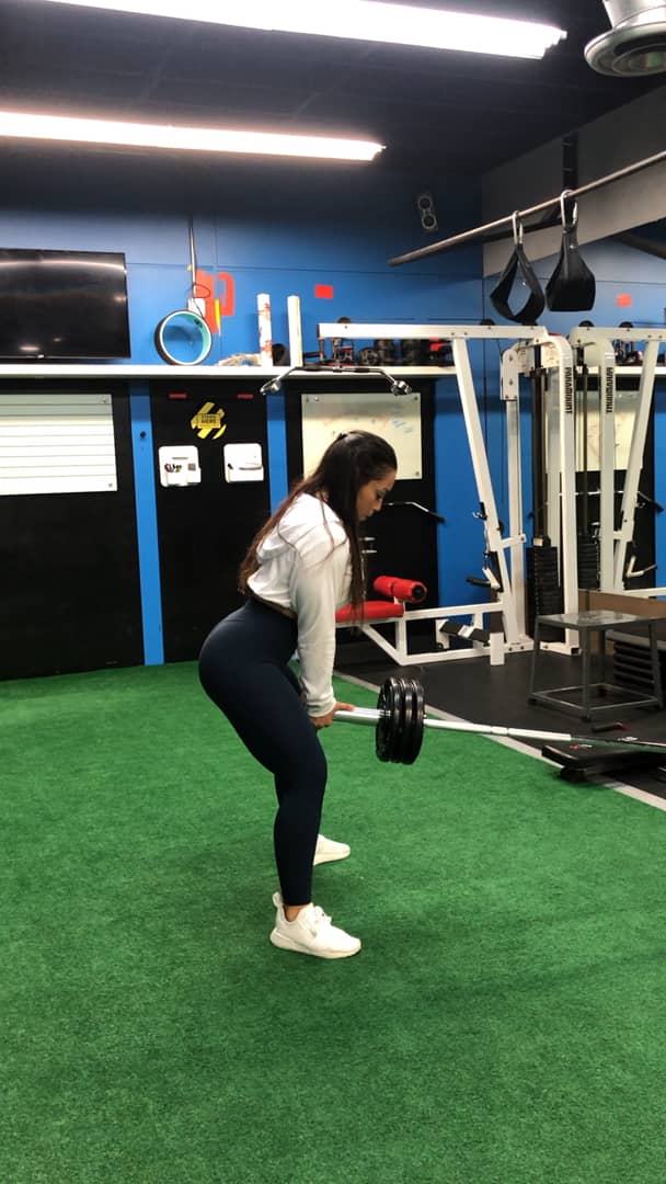 Sumo Squat with bar on Vimeo